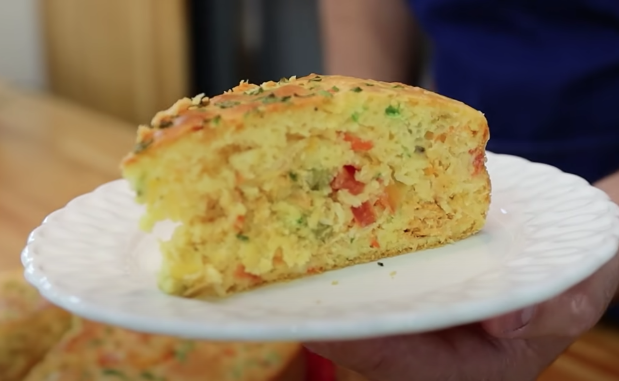Receita de Bolo Salgado